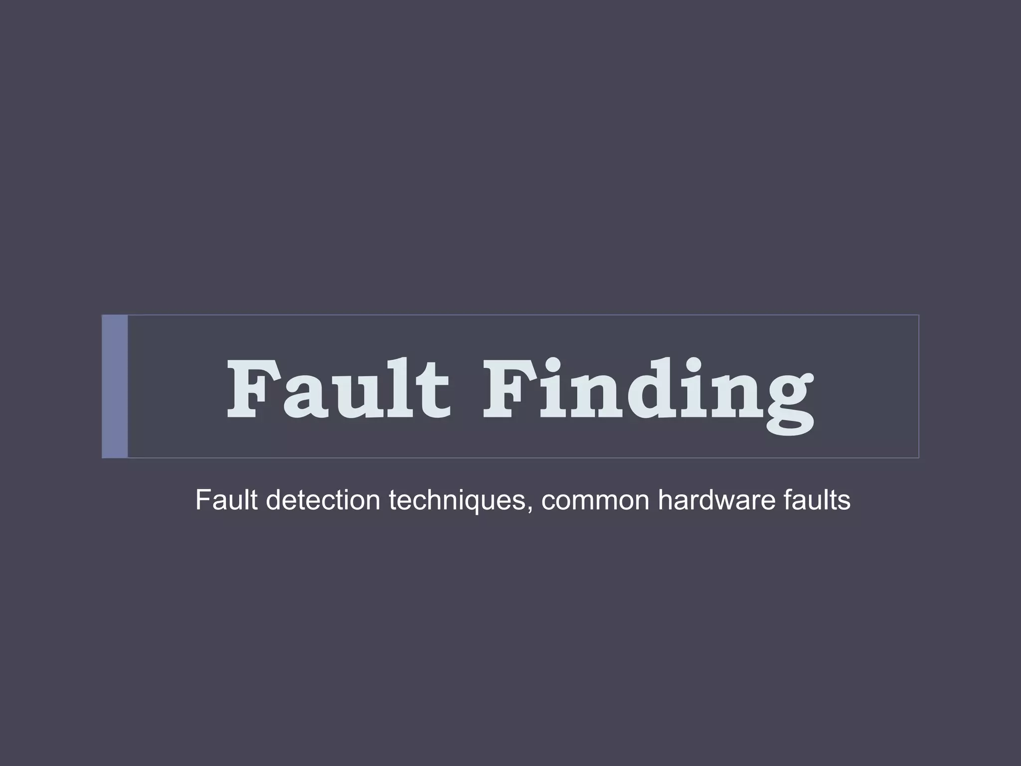 Fault Finding.pptx