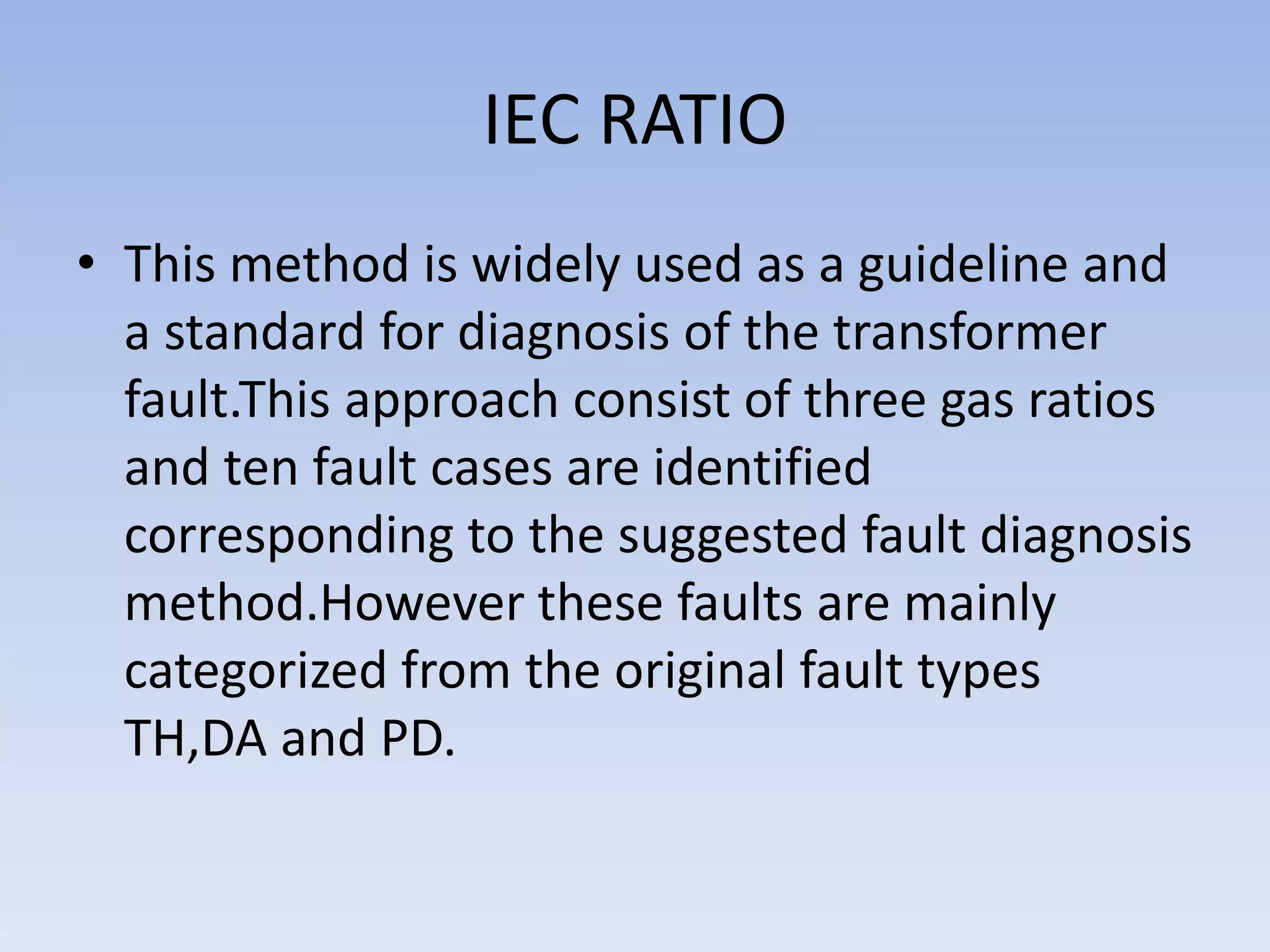 Fault interpretation for power transformer using dissolved gas | PPTX