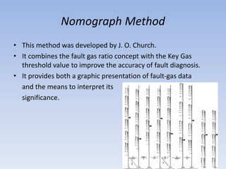 Fault interpretation for power transformer using dissolved gas | PPTX