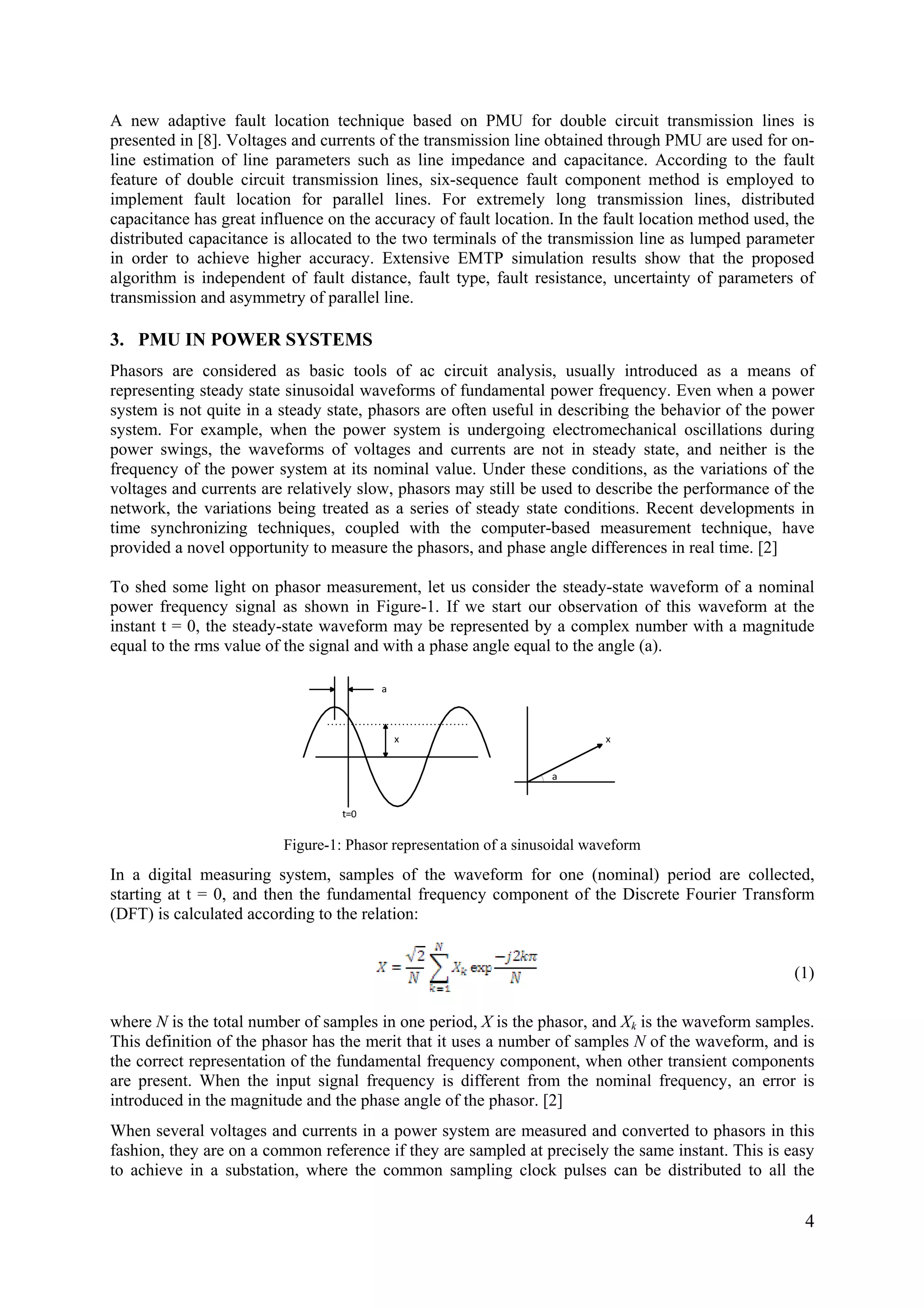 Fault Location In Sec Interconnected Network Based On Synchronized Phasor Measurements Pdf