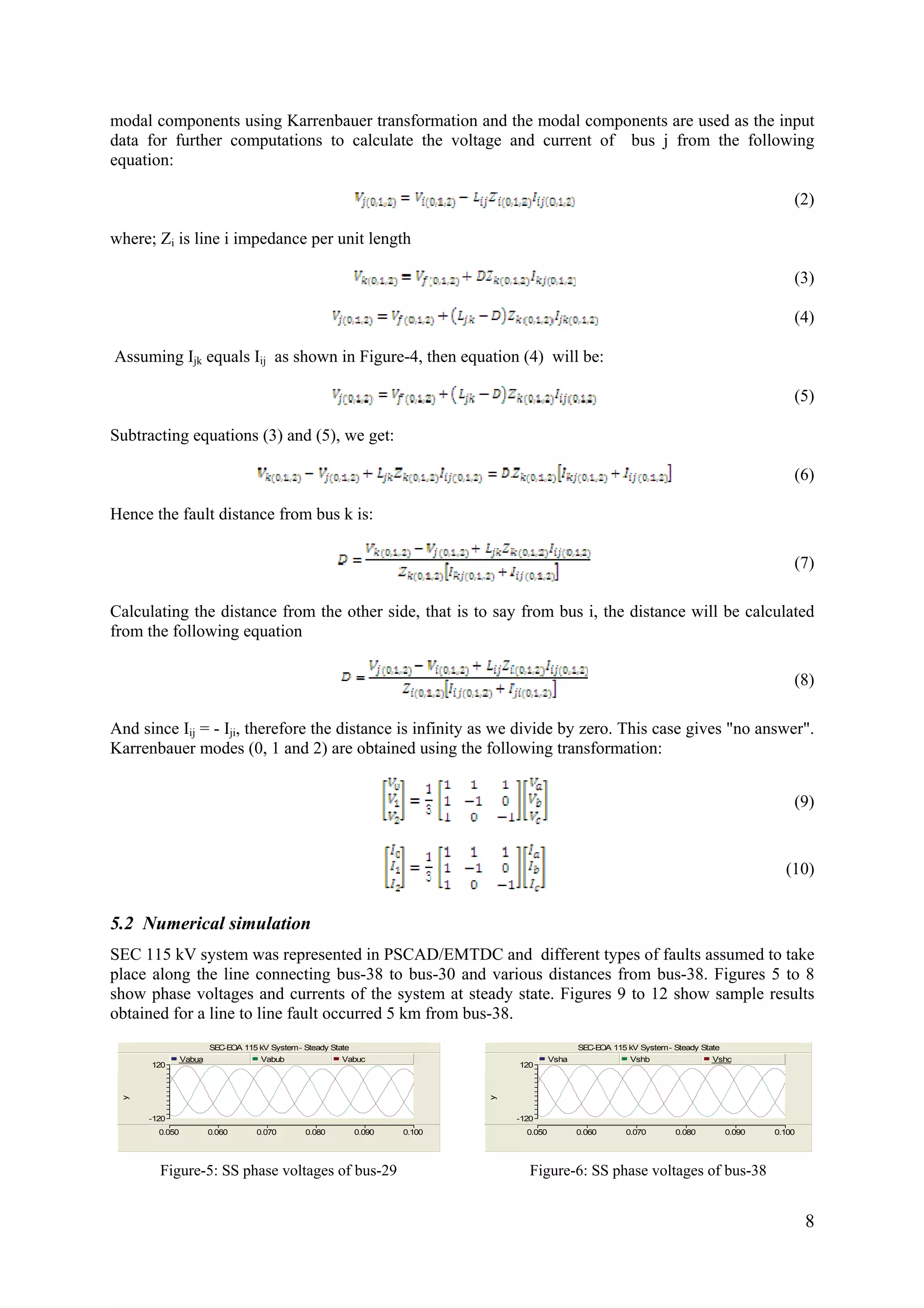 Fault Location In Sec Interconnected Network Based On Synchronized