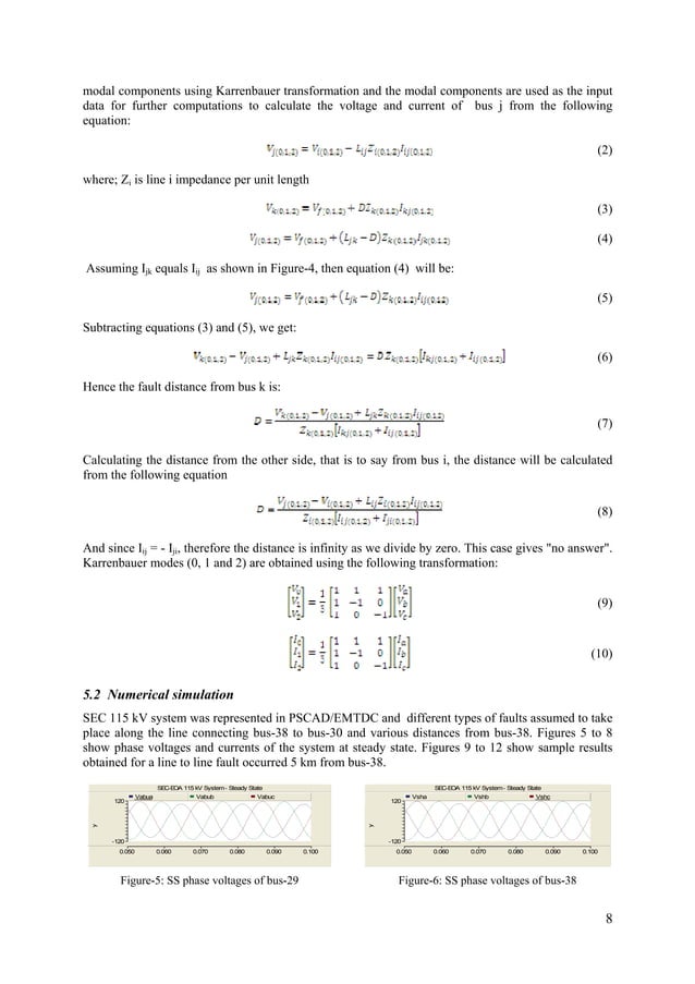 Fault Location In Sec Interconnected Network Based On Synchronized Phasor Measurements Pdf