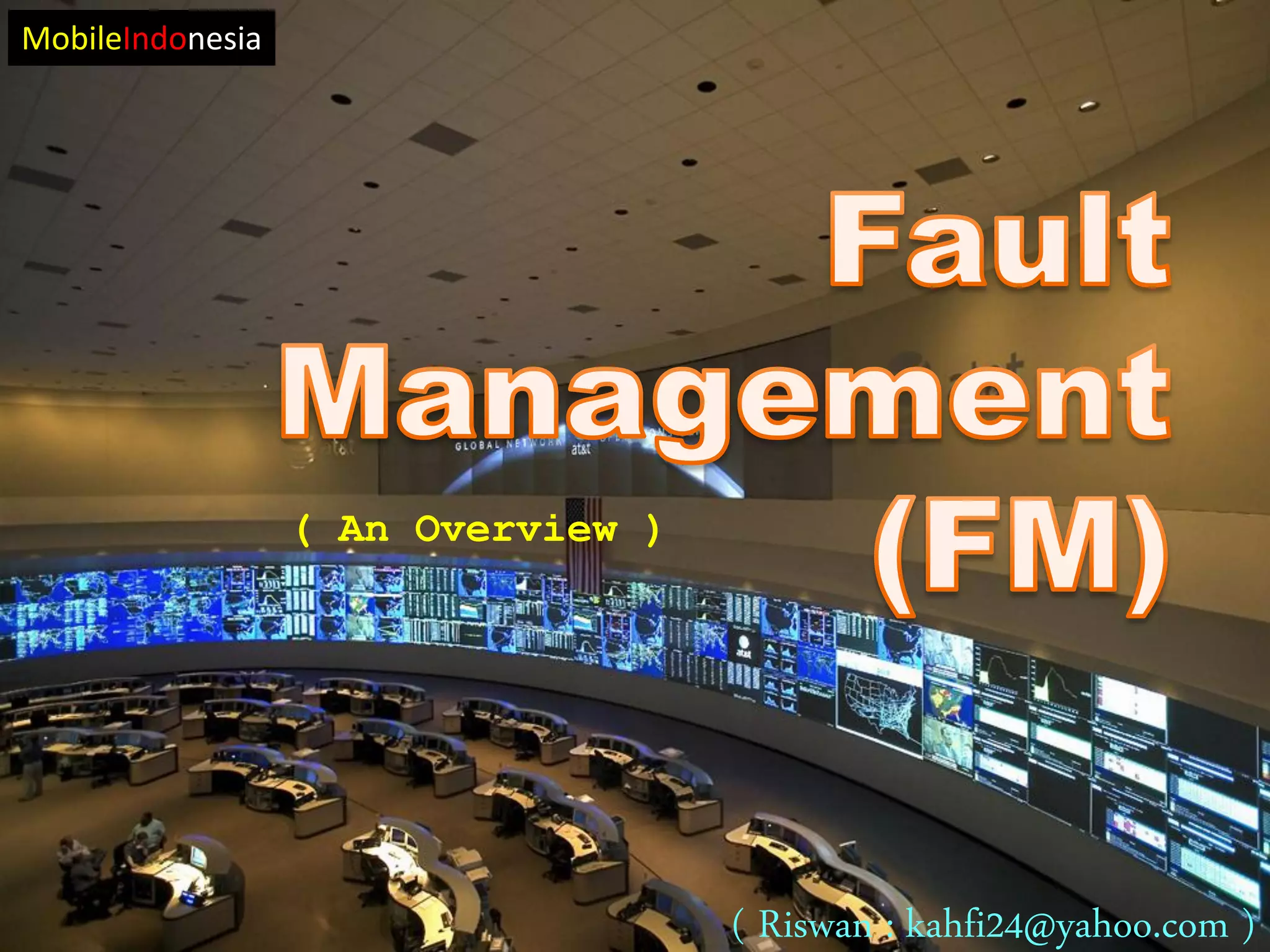 Fault Management System (OSS) | PDF