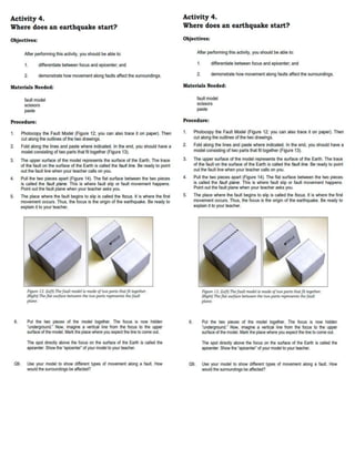 fault model- Where do earthquake start.docx