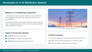 Fault Occurrence and Handling Management in 11 kV Power Distribution ...