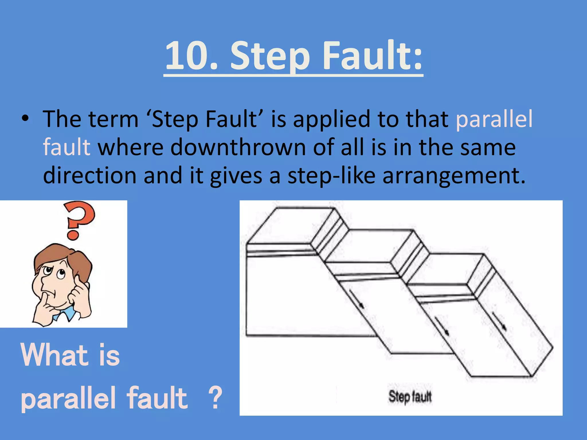 Fault - Parts & Types - Field Evidences | PPTX