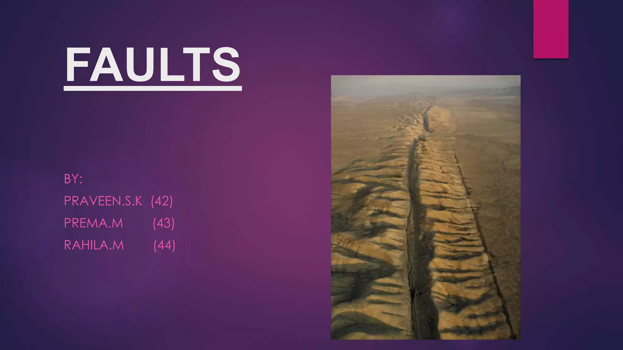 Classification of Faults | PPTX