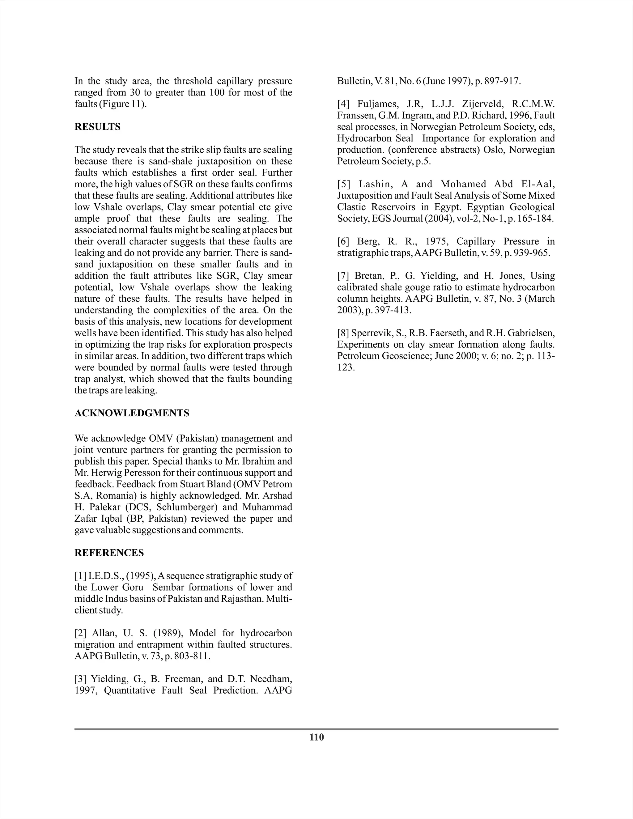 Fault seal analysis final text | PDF
