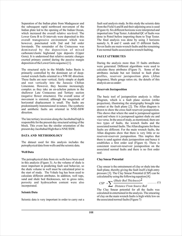 Fault seal analysis final text | PDF | Geology | Science
