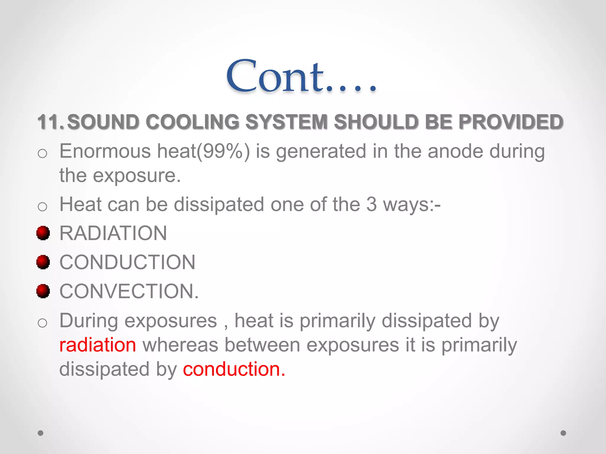 Faults in x ray tube and its care | PPTX
