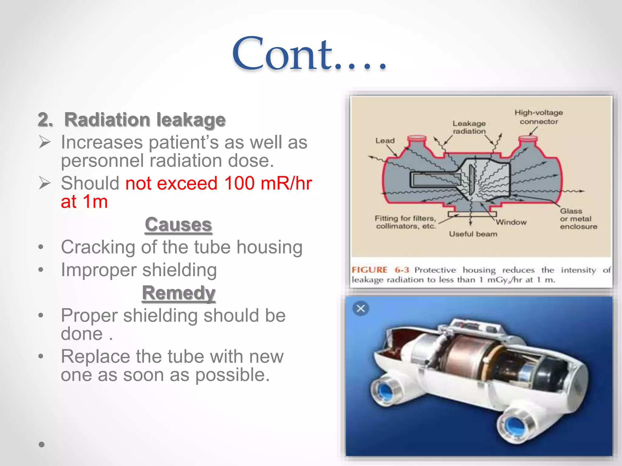 Faults in x ray tube and its care | PPTX
