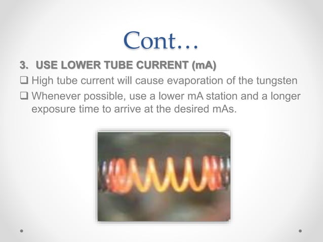 Faults in x ray tube and its care | PPTX