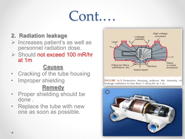 Faults in x ray tube and its care | PPTX