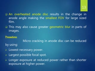Faults in xray tube by Sandesh magar | PPTX