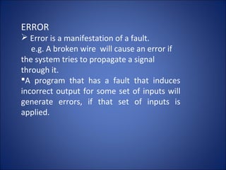 Fault tolearant system | PPT