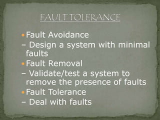 Fault tolerance | PPT