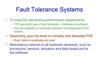 Fault tolerance and computing | PPT | Operating Systems | Computer ...