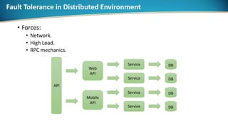 Fault Tolerance in Distributed Environment | PPTX
