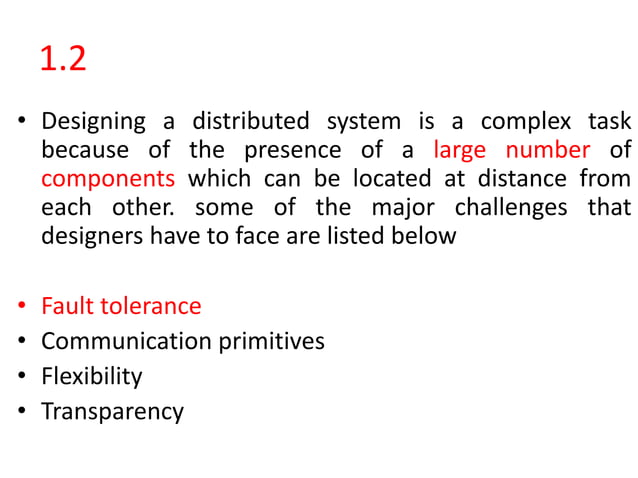 Fault tolerance in distributed systems | PPTX | Computer Networking | Computing