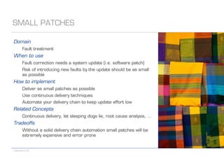 No crash allowed - Fault tolerance patterns | PPT