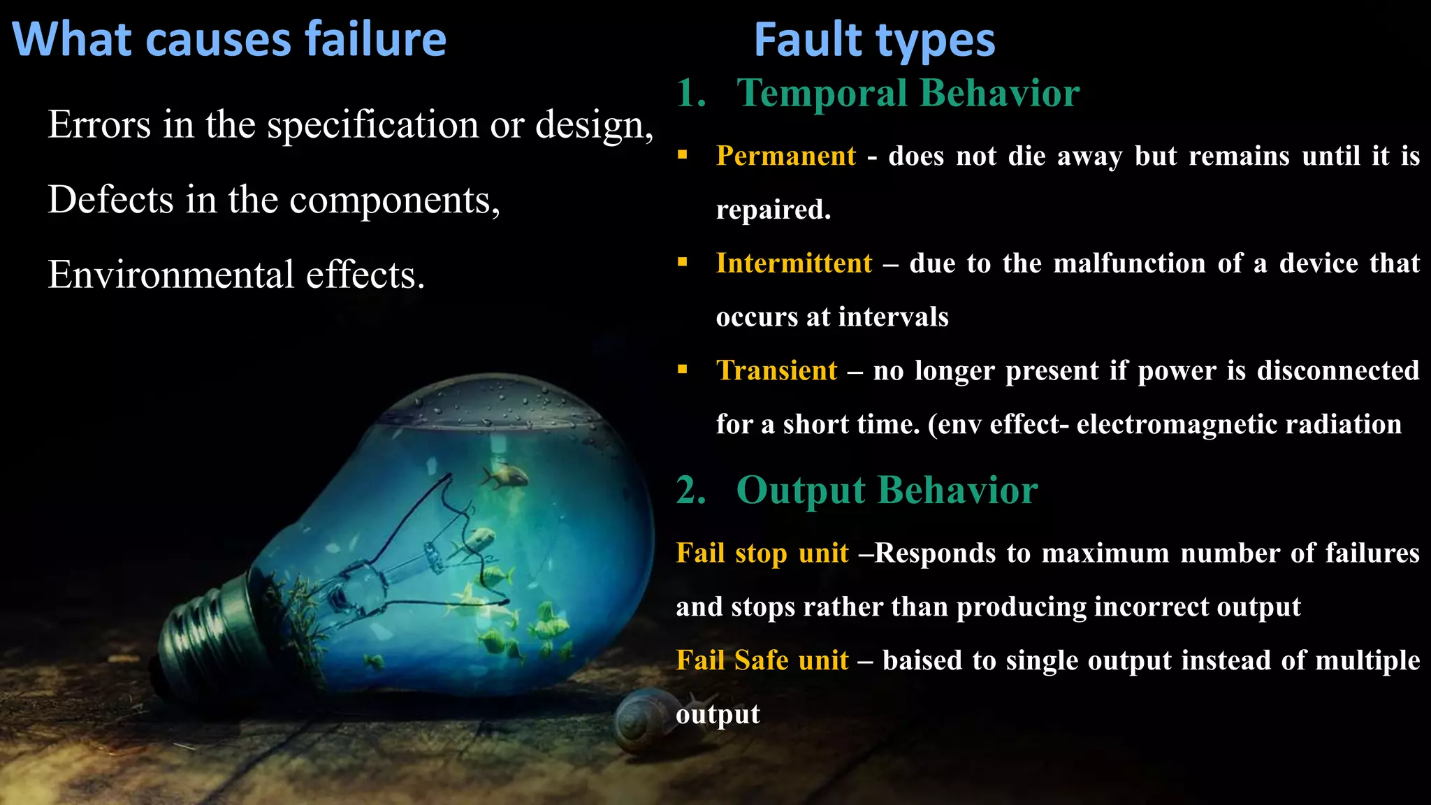 Fault tolerance techniques | PPTX