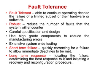Fault tolerance techniques | PPT