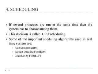 Fault tolerance techniques for real time operating system | PPTX