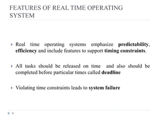 Fault tolerance techniques for real time operating system | PPTX