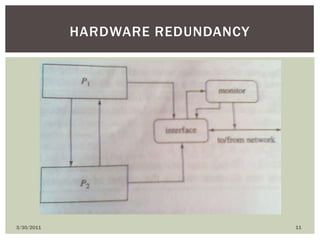 Fault tolerance techniques tsp | PPT