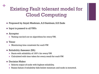 Fault tolerant mechanisms in Big Data | PDF