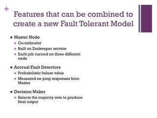 Fault tolerant mechanisms in Big Data | PDF