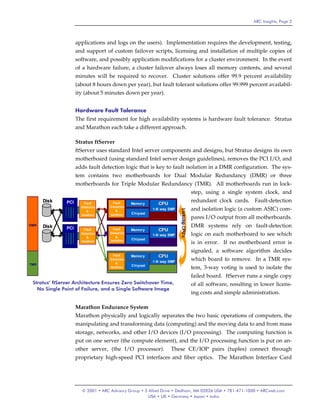 Fault tolerant platforms for manufacturing applications | PDF | Computing | Technology & Computing