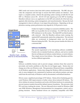 Fault tolerant platforms for manufacturing applications | PDF | Computing | Technology & Computing