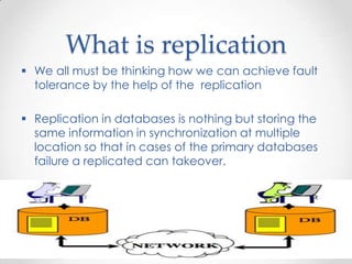 Fault tolerant presentation | PPTX