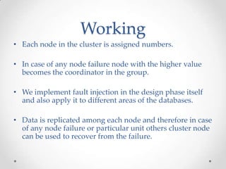 Fault tolerant presentation | PPTX