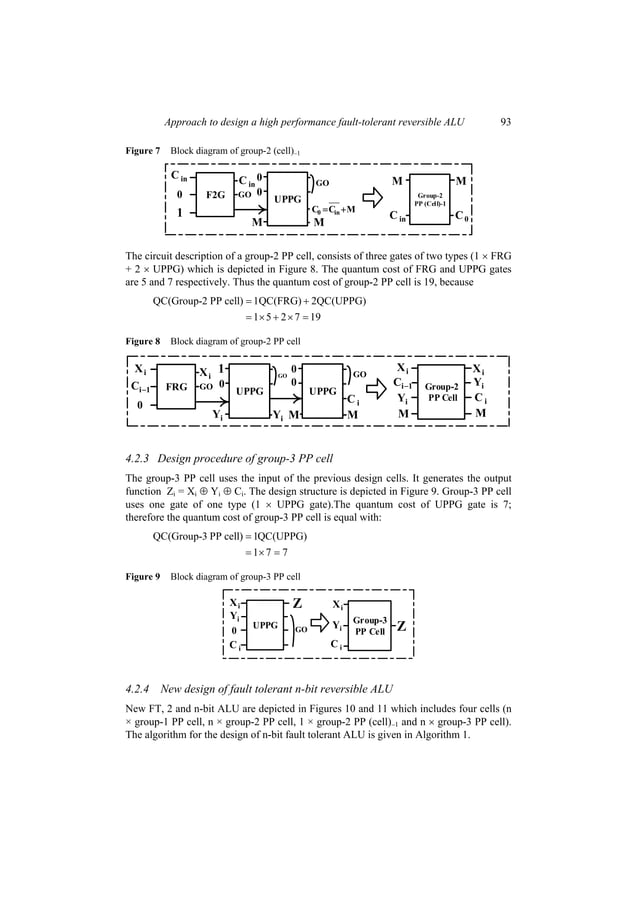 Approach to design a high performance fault-tolerant reversible ALU | PDF