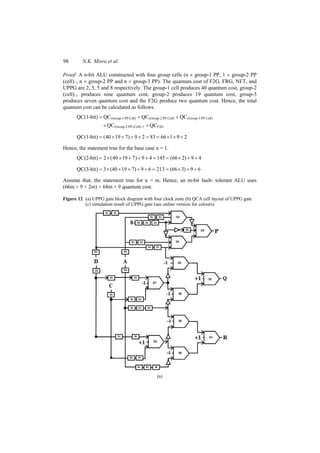 Approach to design a high performance fault-tolerant reversible ALU | PDF