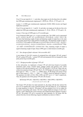 Approach to design a high performance fault-tolerant reversible ALU | PDF