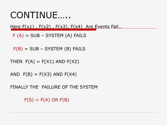 Fault Tree Analysis | PPT | Computer Software and Applications | Computing