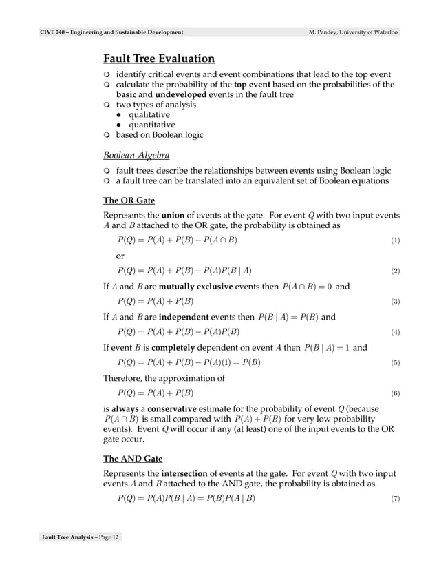 Fault tree analysis | PDF