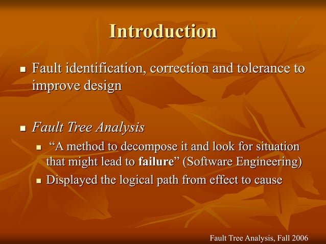 Fault Tree Analysis.ppt