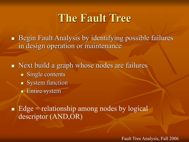 Fault Tree Analysis.ppt