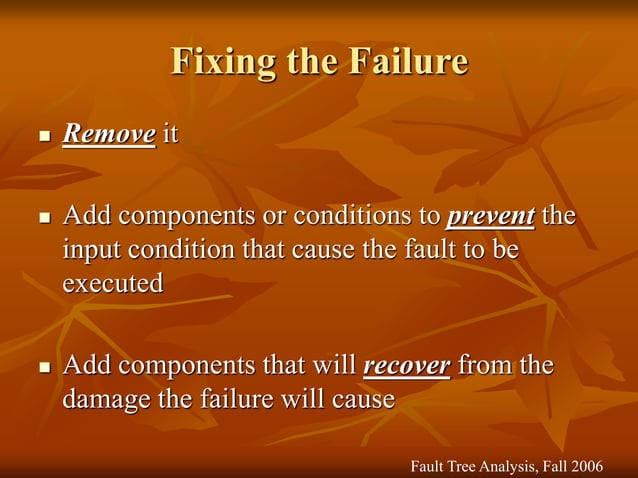 Fault Tree Analysis Technique for problem solving.ppt