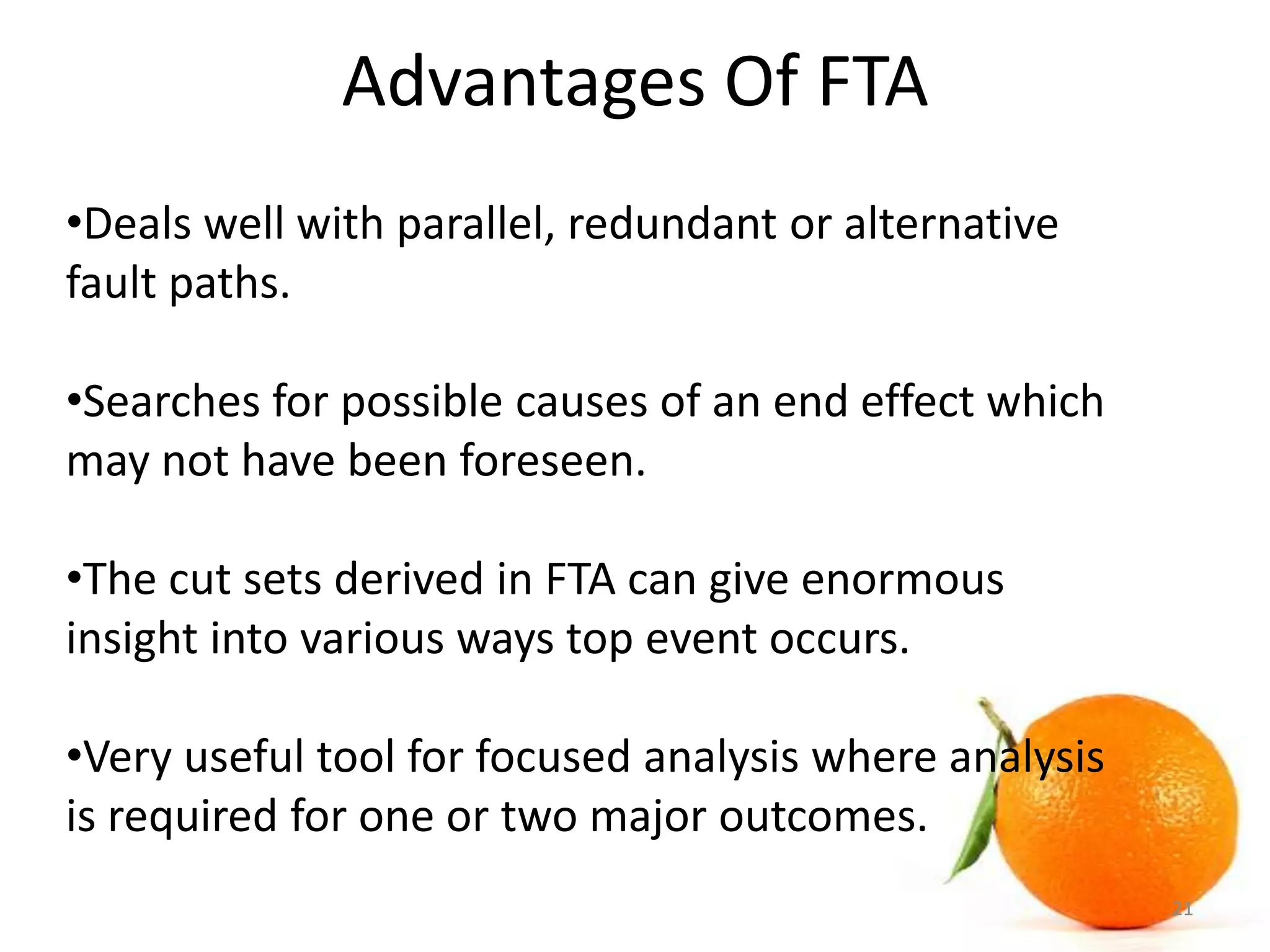 FAULT TREE ANALYSIS (FTA) SEMINAR PRESENTATION | PPTX