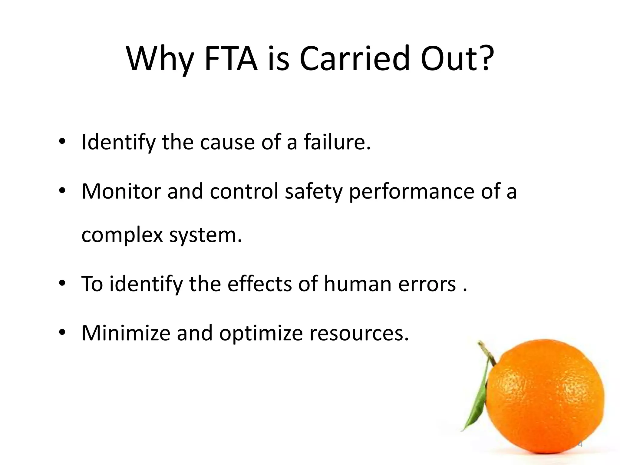 FAULT TREE ANALYSIS (FTA) SEMINAR PRESENTATION | PPTX