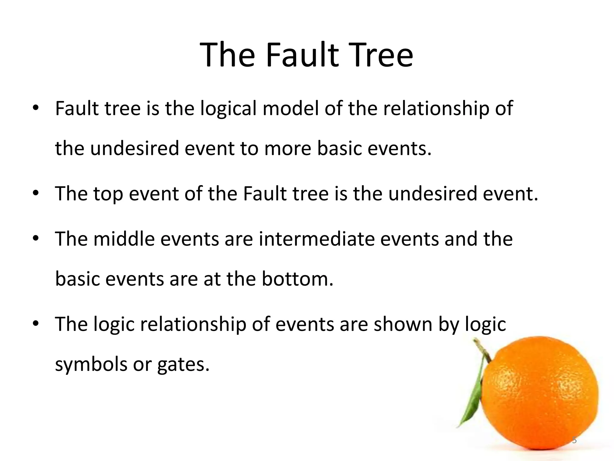 FAULT TREE ANALYSIS (FTA) SEMINAR PRESENTATION | PPTX