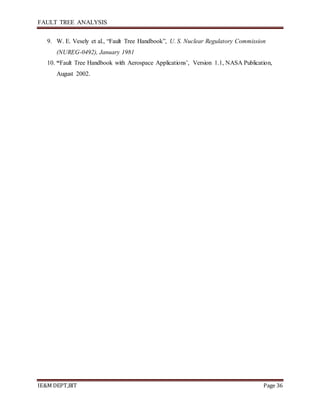 Nasa Fault Management Handbook