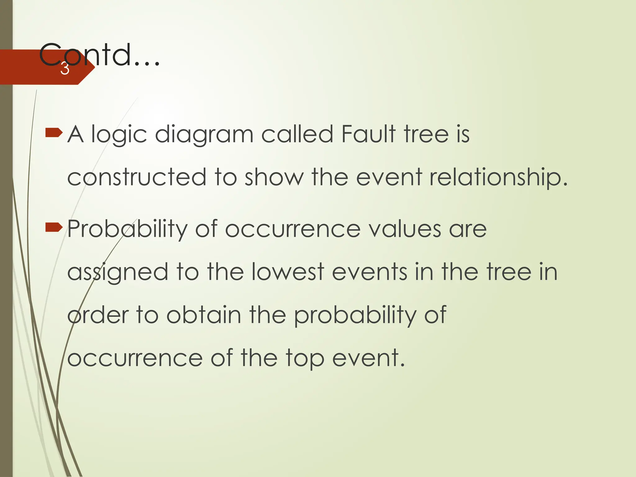 Fault tree analysis application & its procedure | PPTX