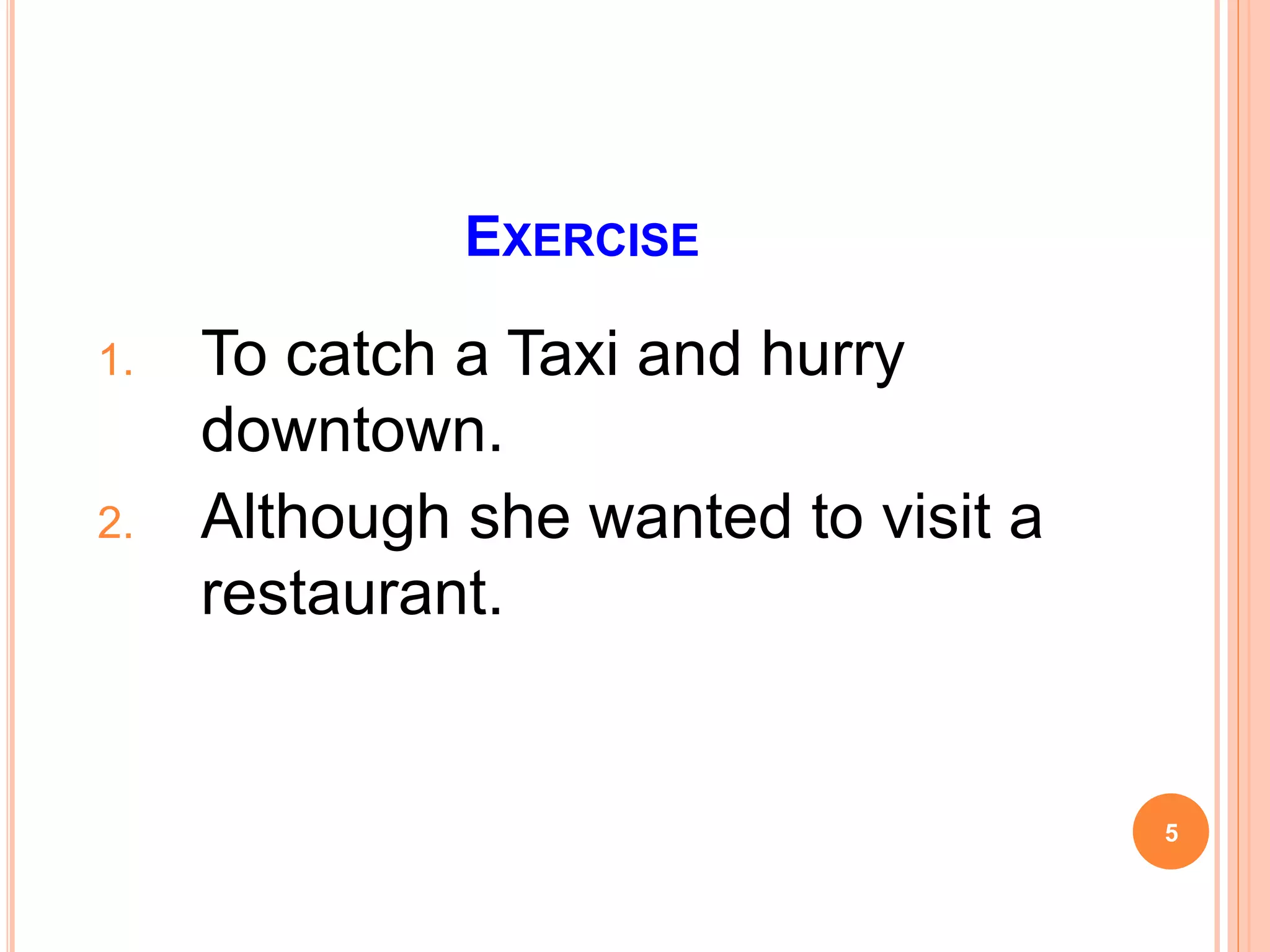 Faulty Sentences | PPTX