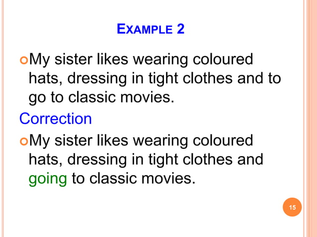 Faulty Sentences | PPTX